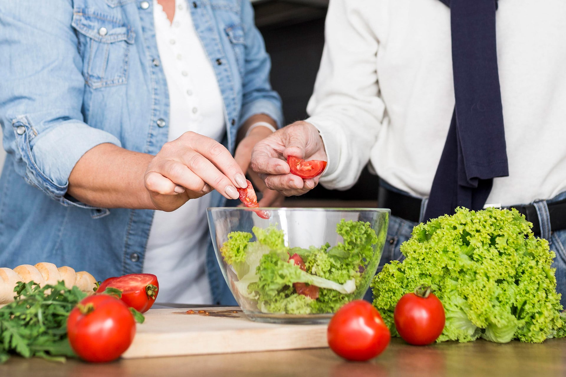 Préparation des repas – A Domicil, service d'aide à domicile